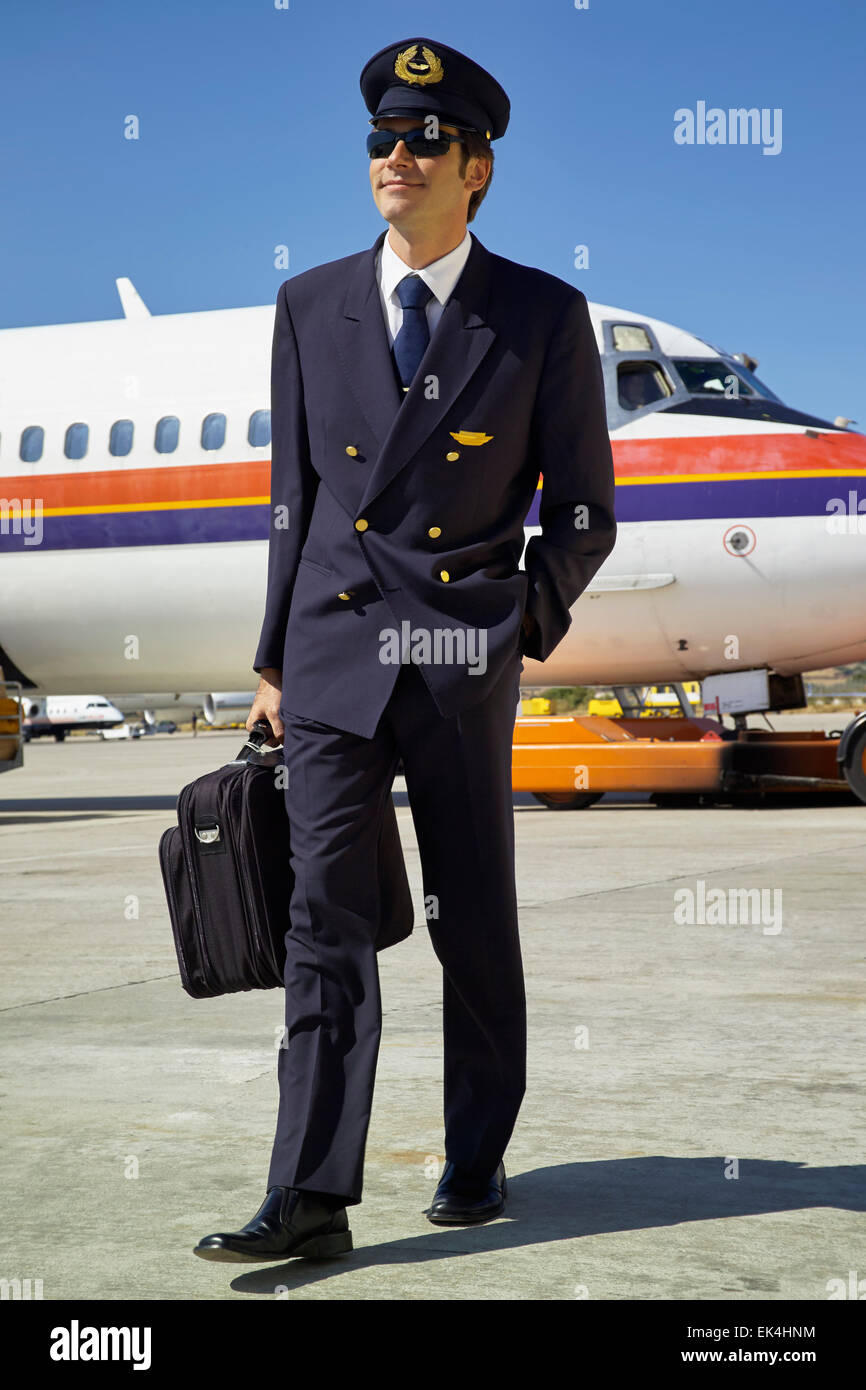 Flight Attendant Male Suit