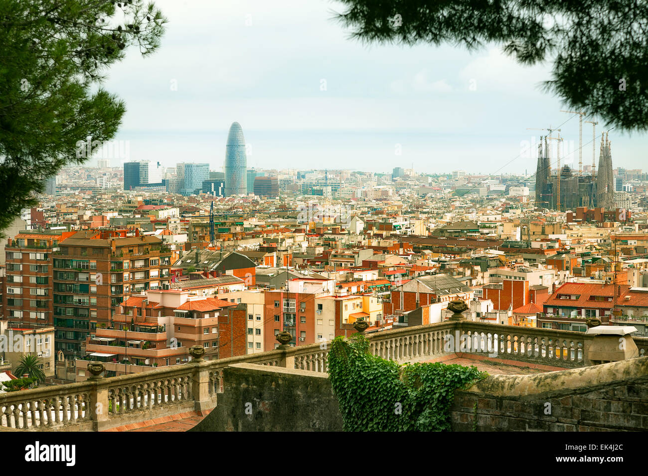 View of Barcelona city. Spain Stock Photo - Alamy