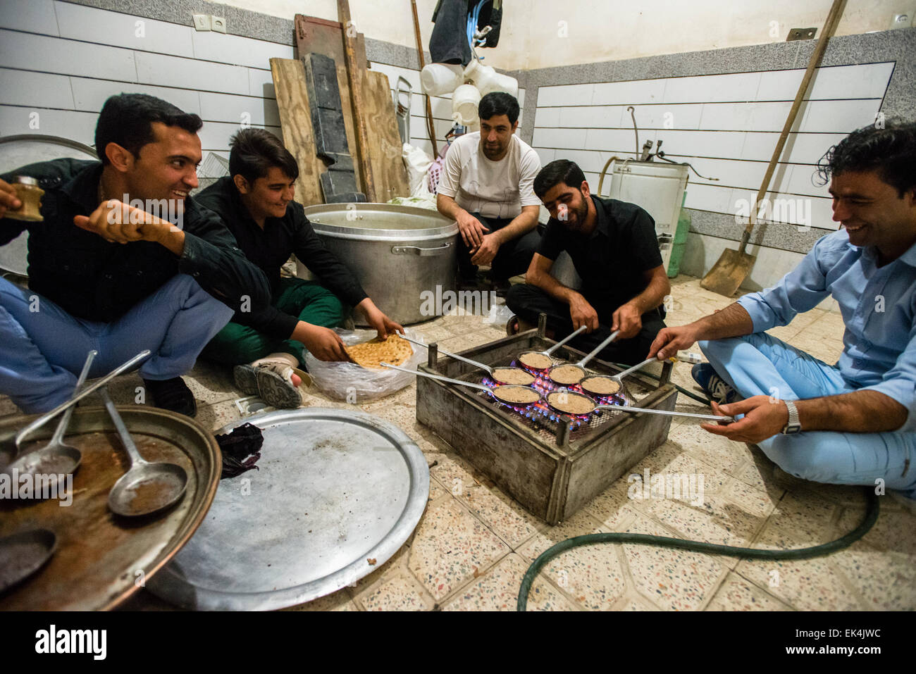 Bread cooked over a fire hi-res stock photography and images - Alamy
