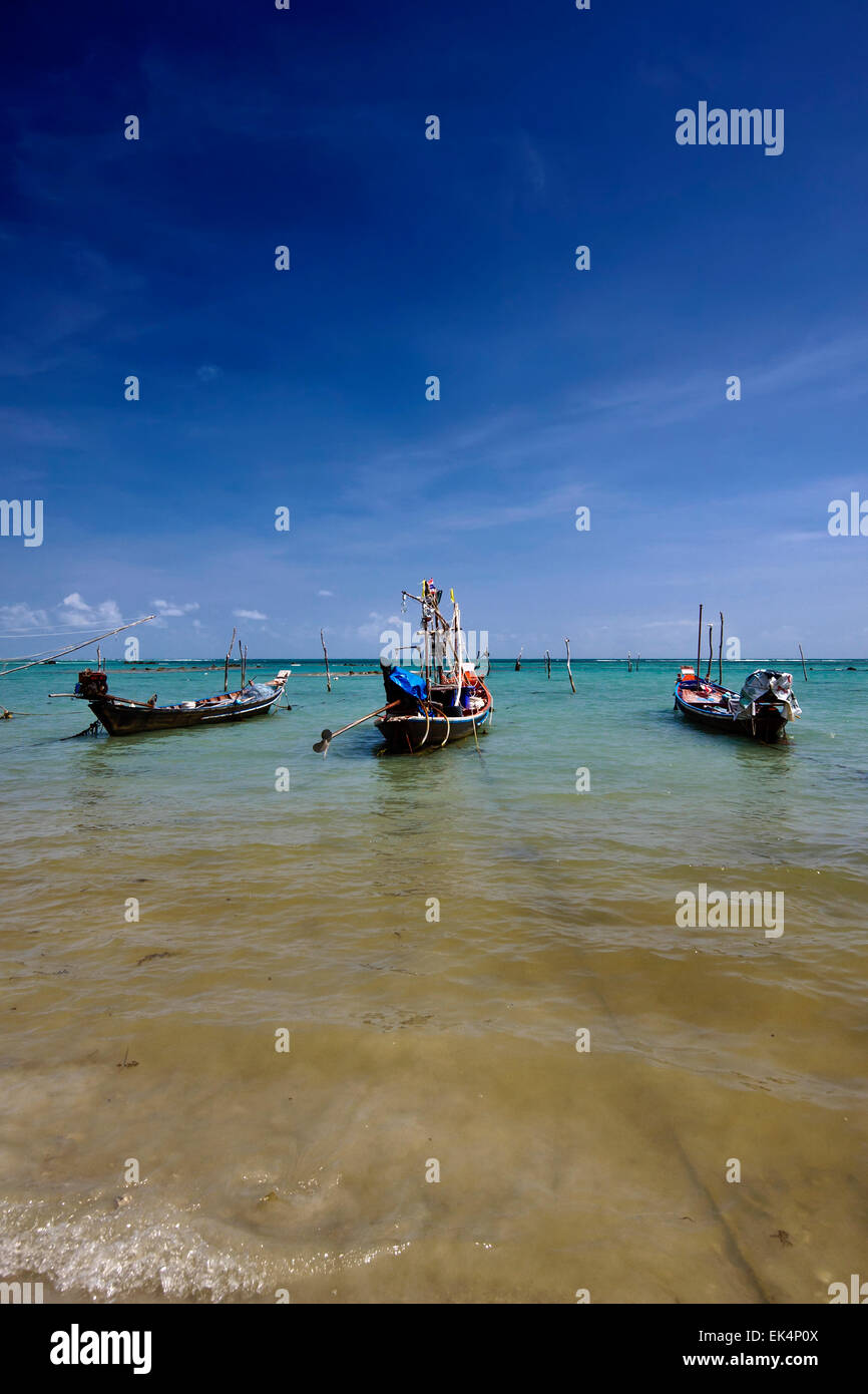 Thailand, Koh Samui (Samui Island), local fishing boats Stock Photo - Alamy