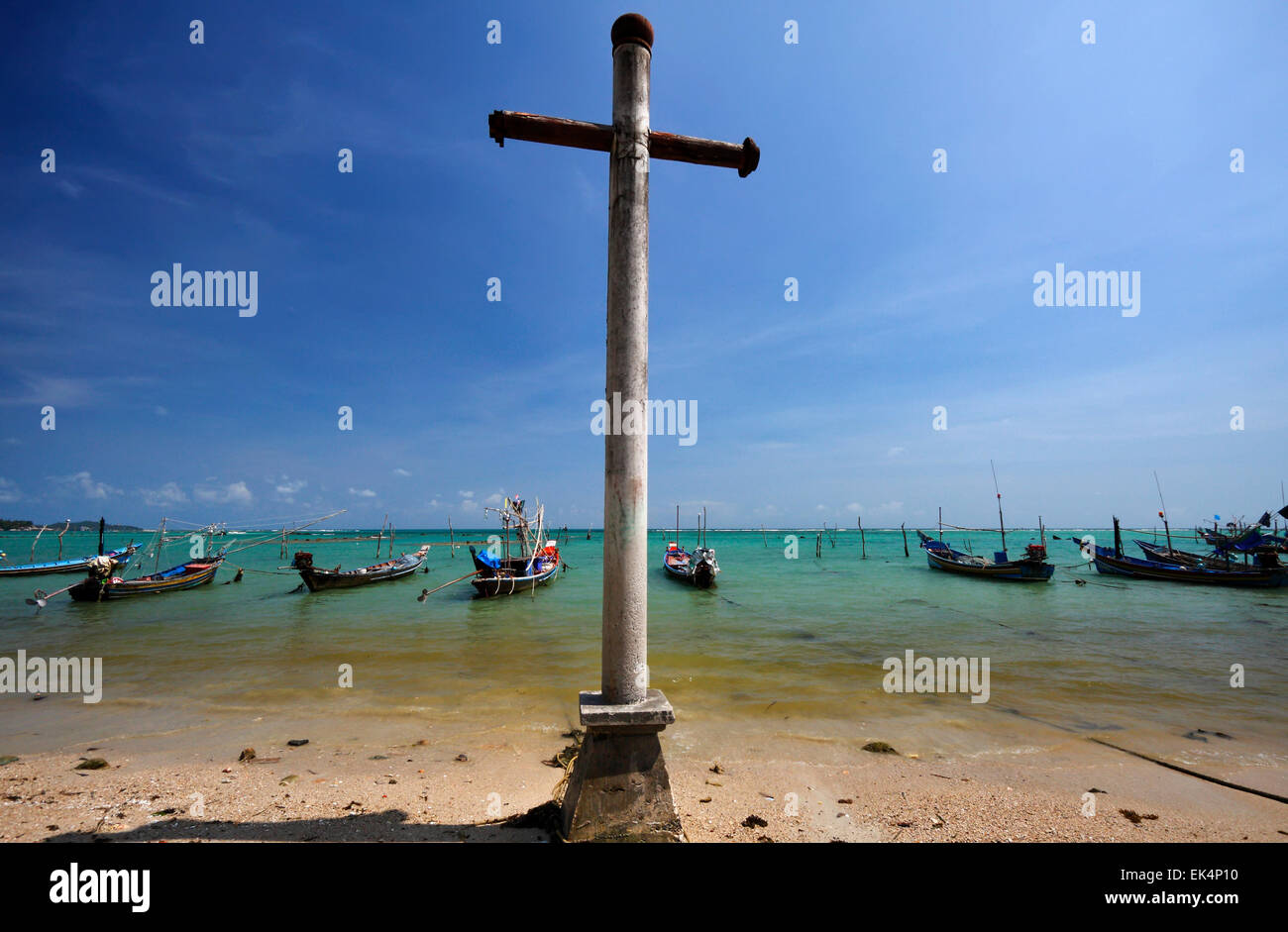 Thailand, Koh Samui (Samui Island), local fishing boats Stock Photo - Alamy