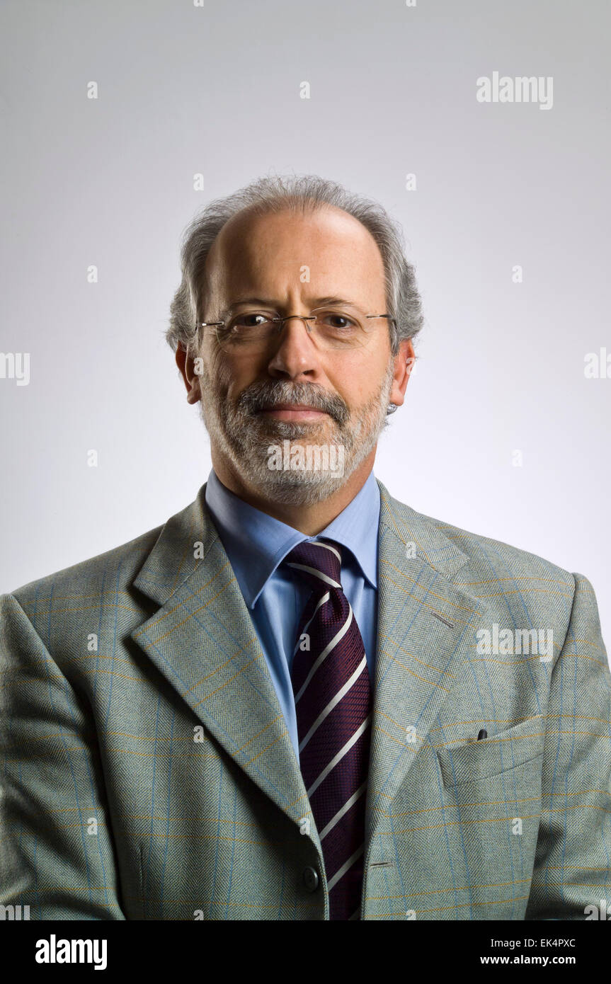 Italy, middle aged business man portrait Stock Photo - Alamy