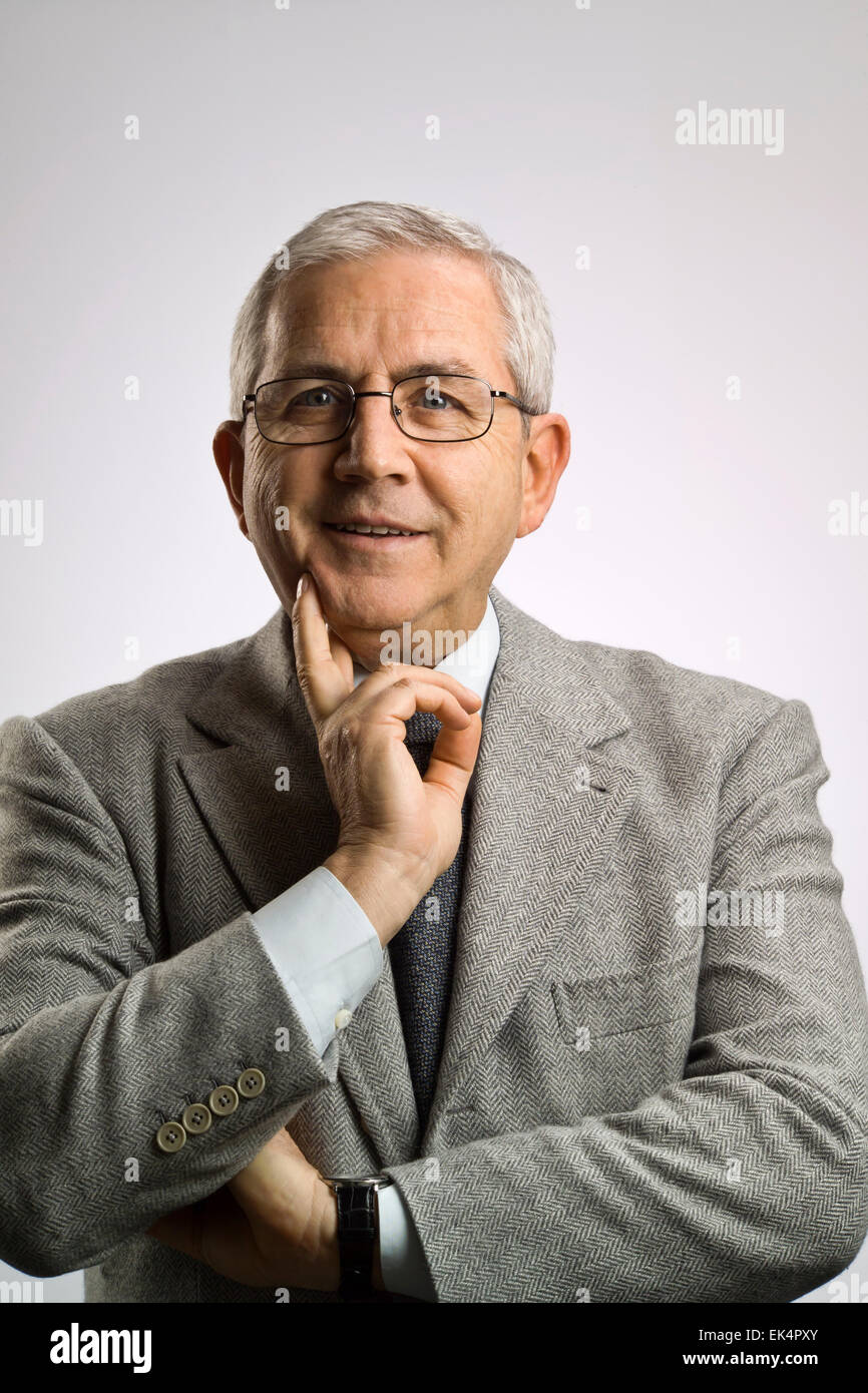 Italy, middle aged business man portrait Stock Photo - Alamy