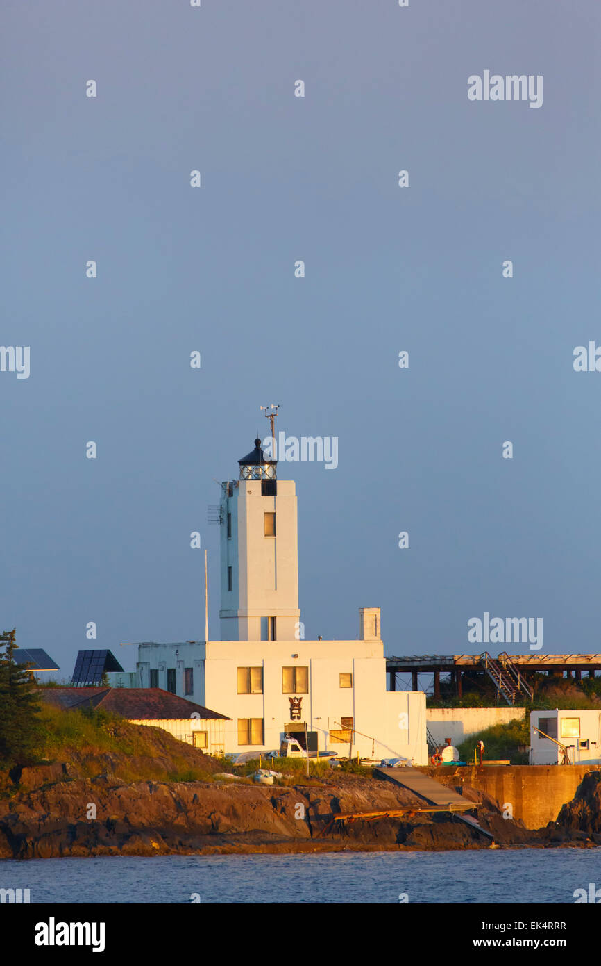 Five Finger Lighthouse, Tongass National Forest, Alaska Stock Photo - Alamy