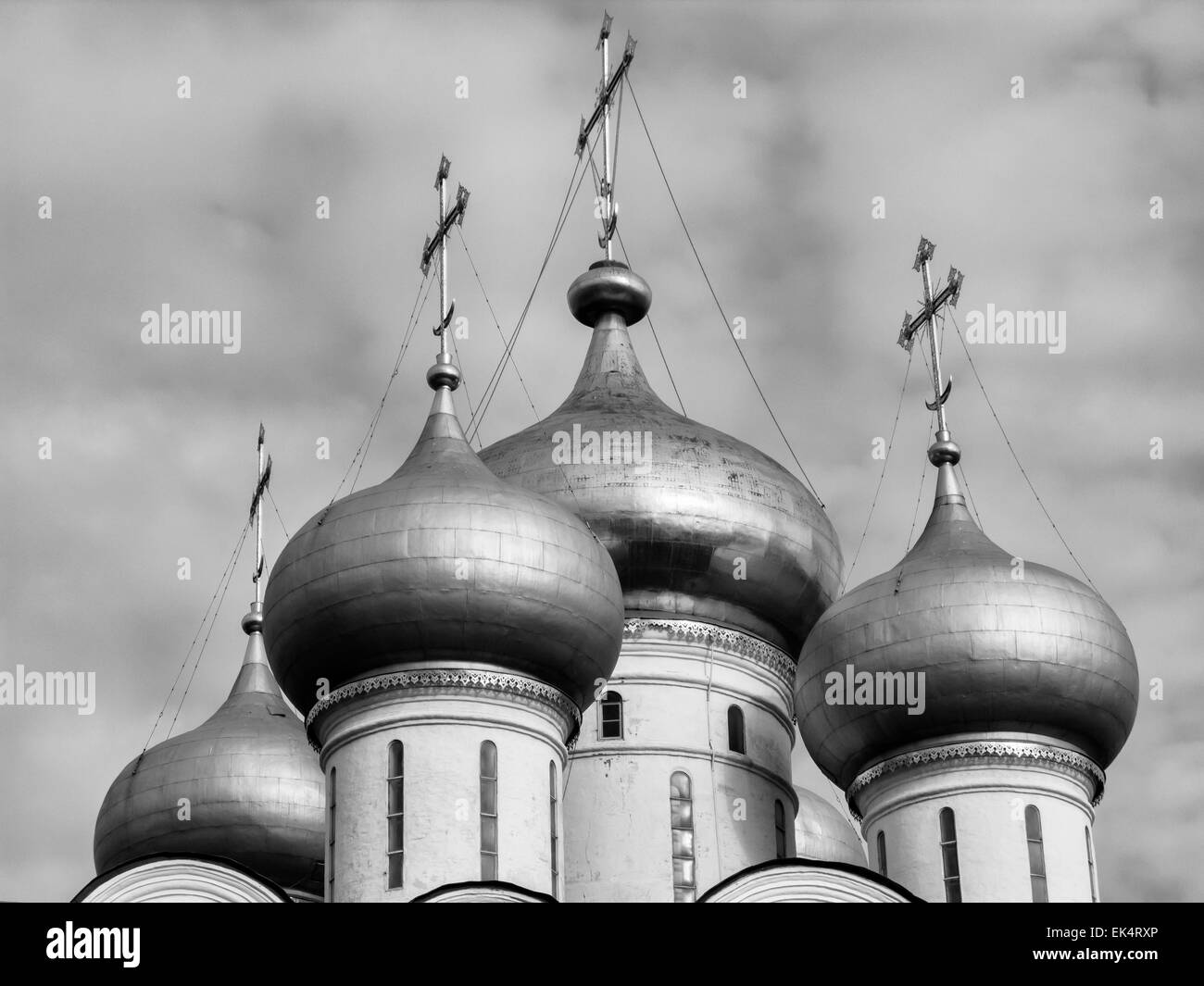 Russia, Moscow, russian church domes Stock Photo - Alamy