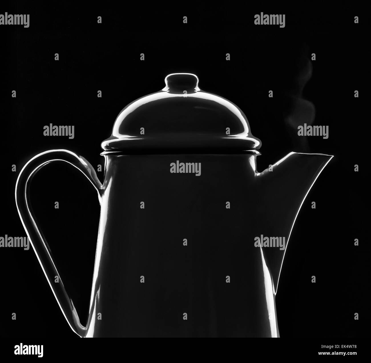 Very big teapot Black and White Stock Photos & Images - Alamy