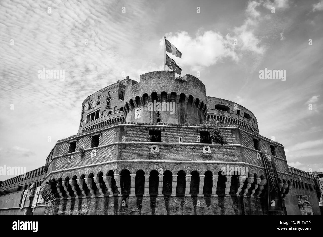 Castel view Black and White Stock Photos & Images - Alamy