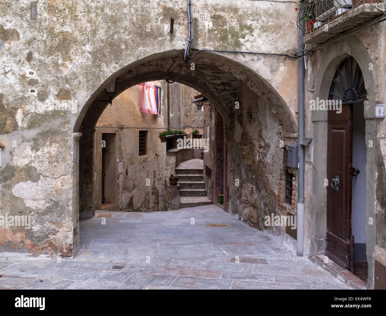 italy, tuscany, Capalbio (Grosseto Province), view of the old part of ...