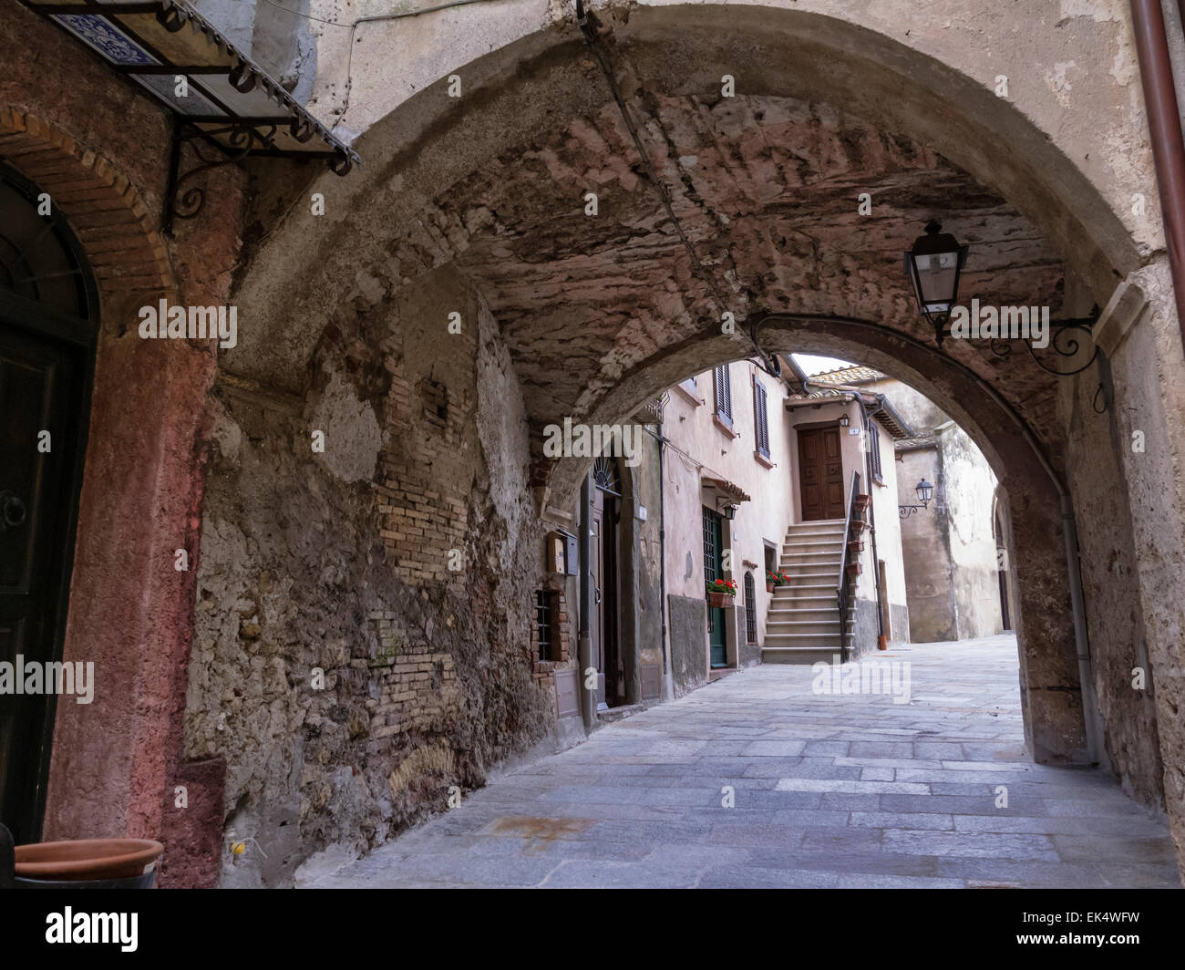 italy, tuscany, Capalbio (Grosseto Province), view of the old part of ...