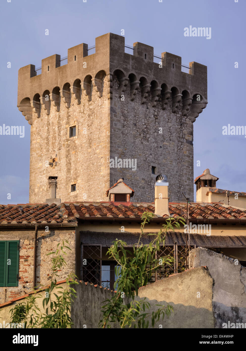 italy, tuscany, Capalbio (Grosseto Province), medieval tower Stock ...