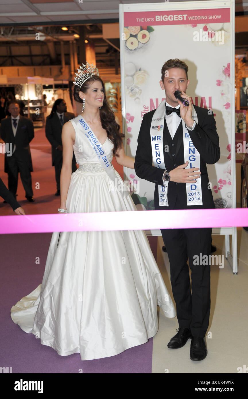 Carina Tyrrell, Miss England and Jordan Williams, Mr England open the ...