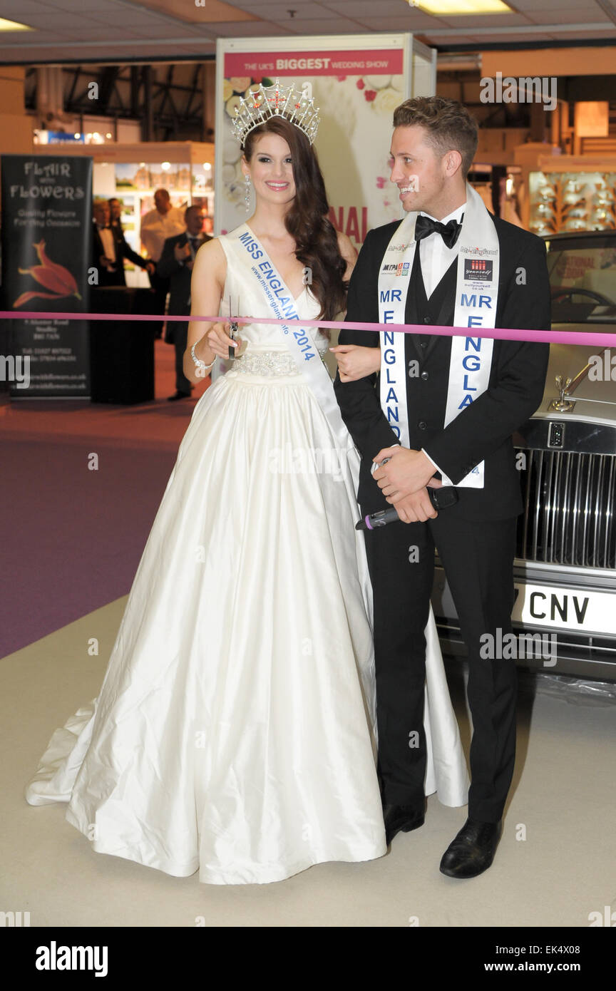 Carina Tyrrell, Miss England and Jordan Williams, Mr England open the ...