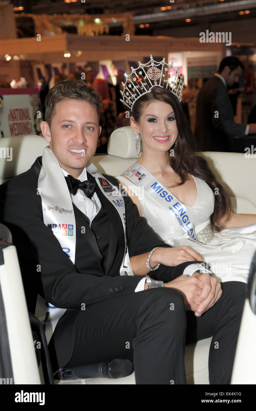 Carina Tyrrell, Miss England and Jordan Williams, Mr England open the ...