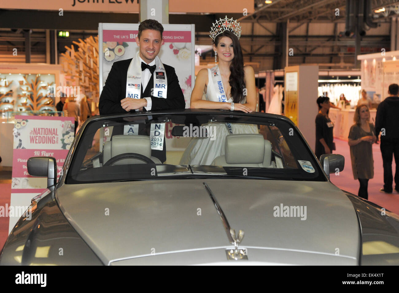 Carina Tyrrell, Miss England and Jordan Williams, Mr England open the ...