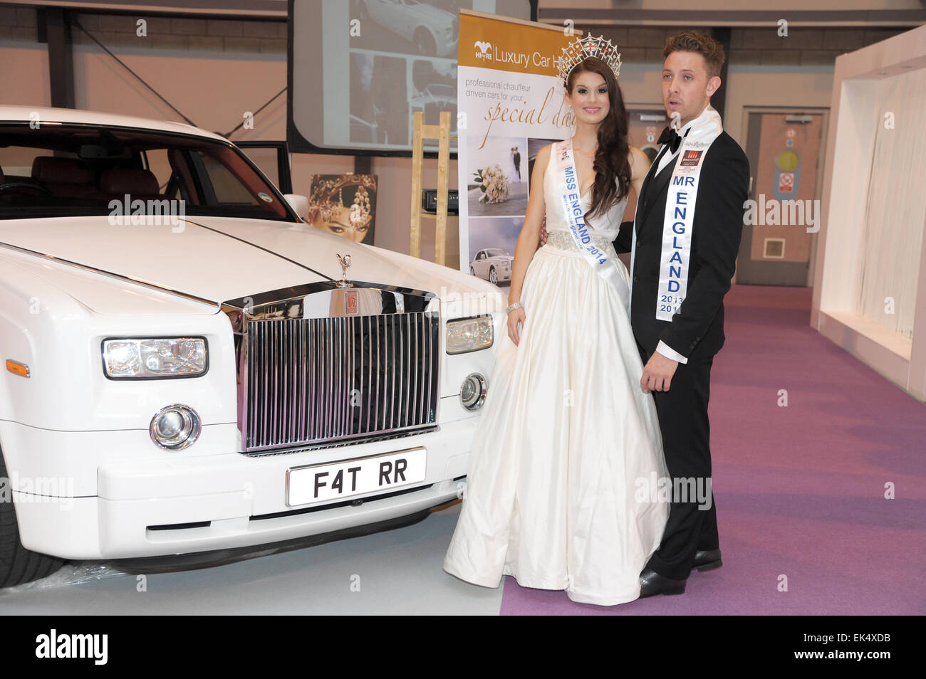 Carina Tyrrell, Miss England and Jordan Williams, Mr England open the ...