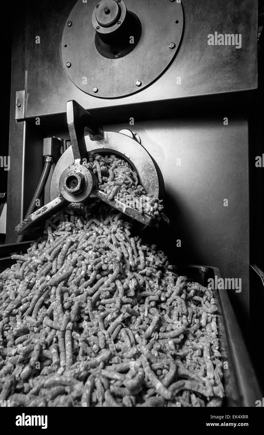Italy, ground beef machine - Food (FILM SCAN Stock Photo - Alamy
