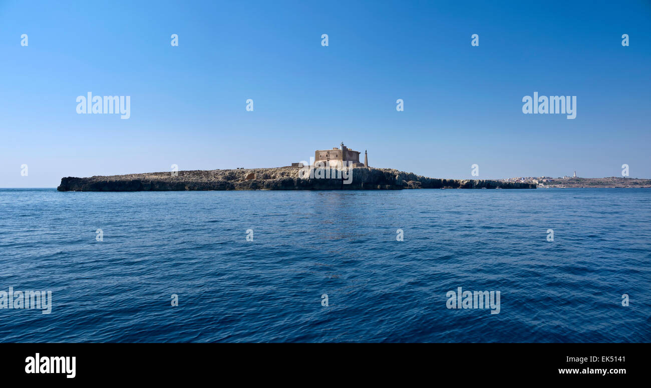 Italy, Sicily, Portopalo di Capo Passero (Siracusa Province), panoramic ...
