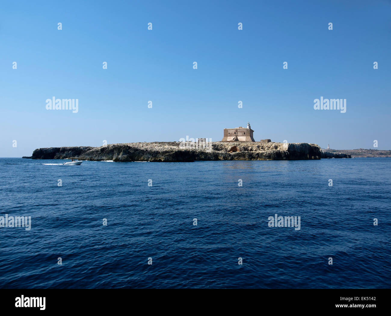 Italy, Sicily, Portopalo di Capo Passero (Siracusa Province), view of ...