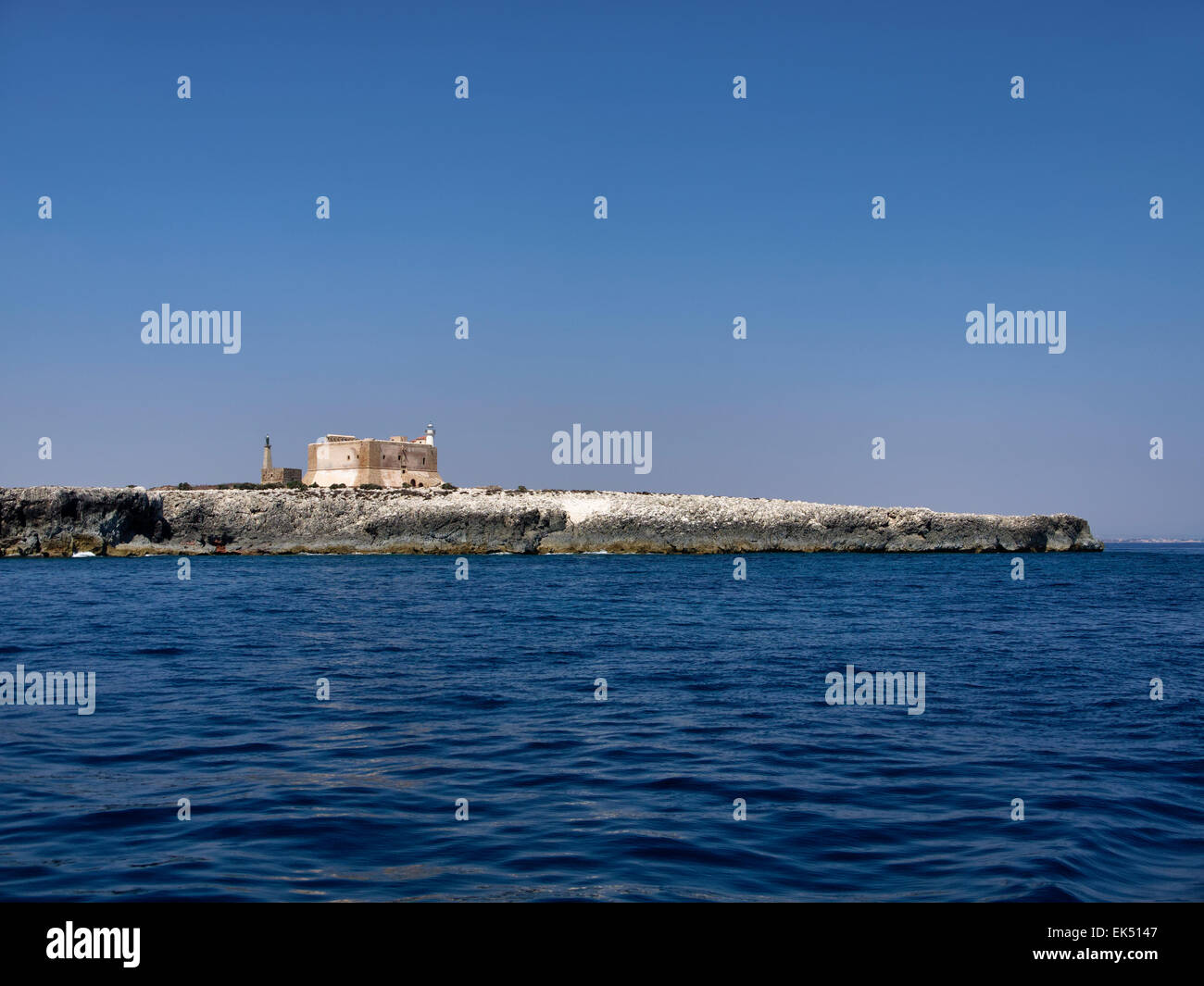 Italy, Sicily, Portopalo di Capo Passero (Siracusa Province), view of ...