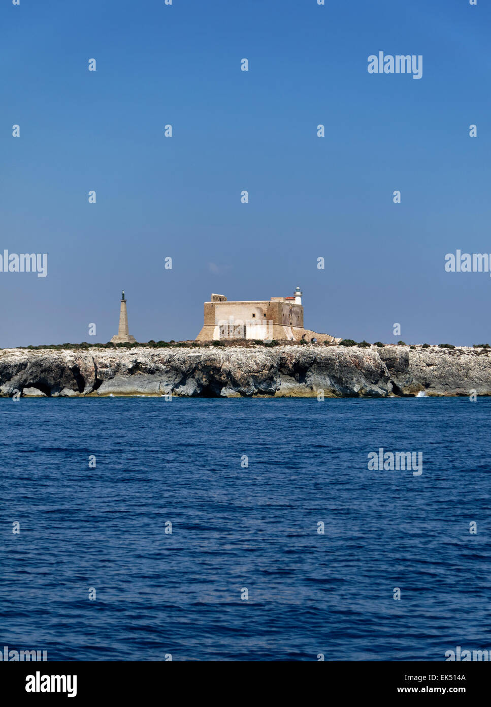 Italy, Sicily, Portopalo di Capo Passero (Siracusa Province), view of ...