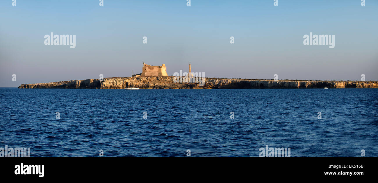 Italy, Sicily, Portopalo di Capo Passero (Siracusa Province), panoramic ...