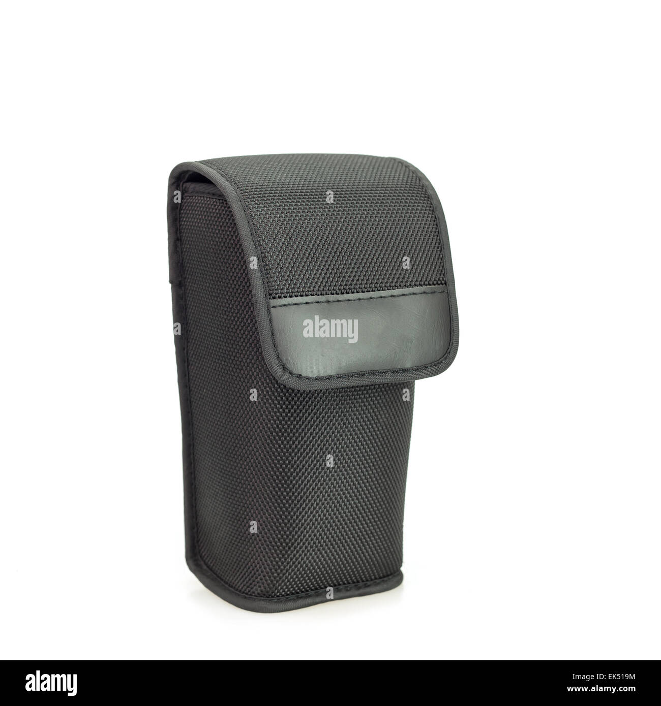 Black speedlight flash case isolated on white background Stock Photo ...