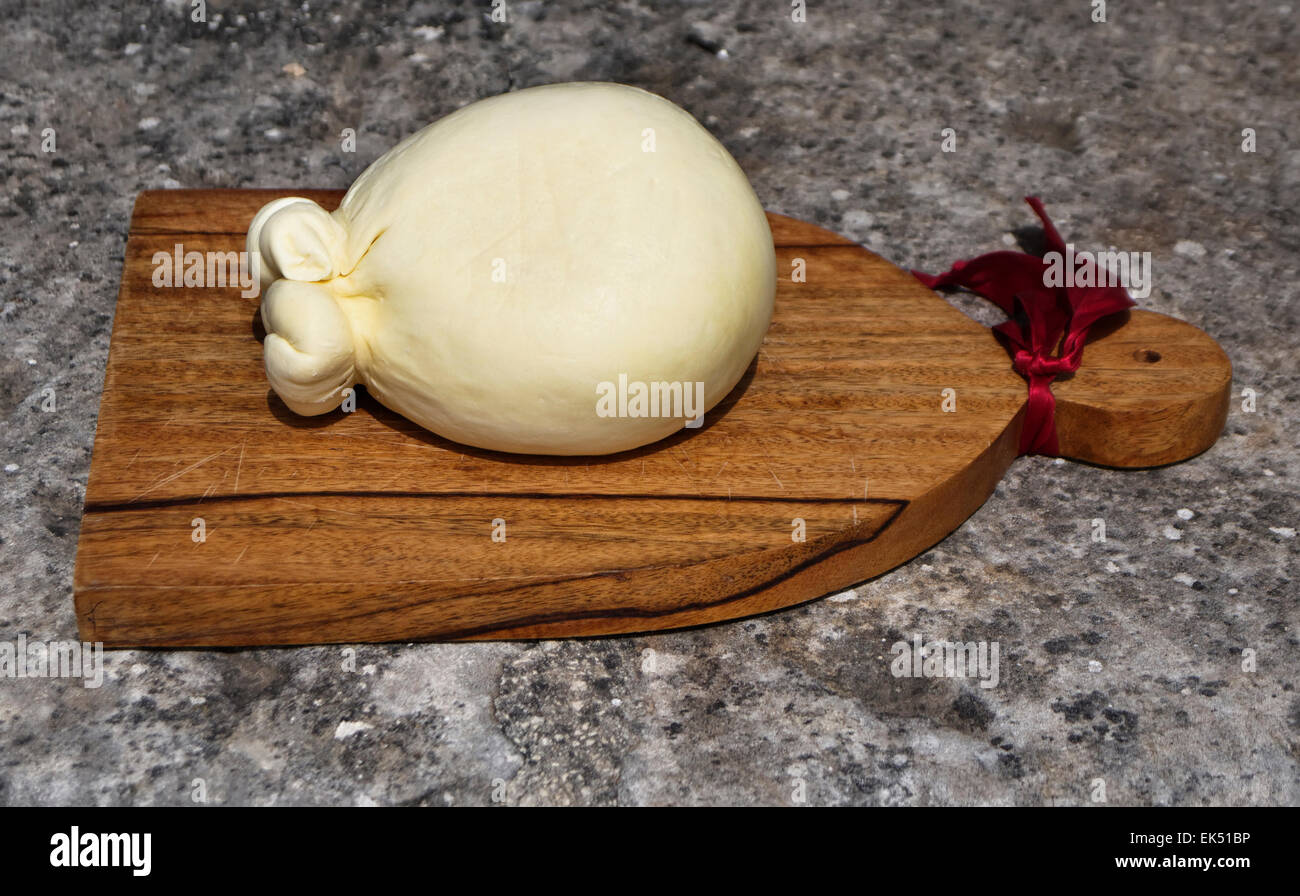 Italy, Sicily, sicilian fresh cheese (provola Stock Photo - Alamy
