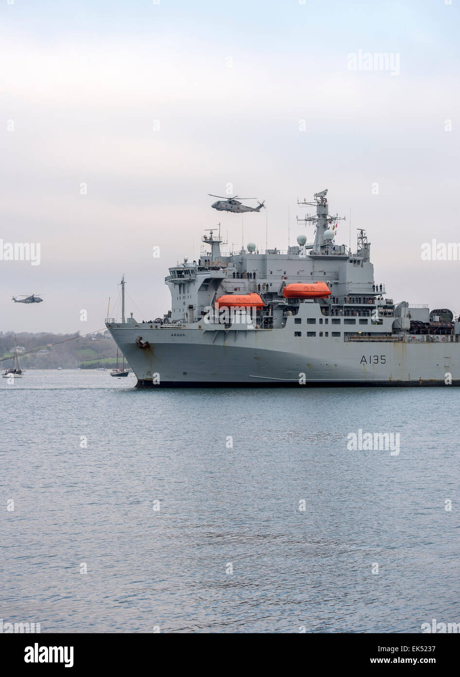 RFA Argus Returns to Falmouth, post a deployment to Sierra Leone to ...