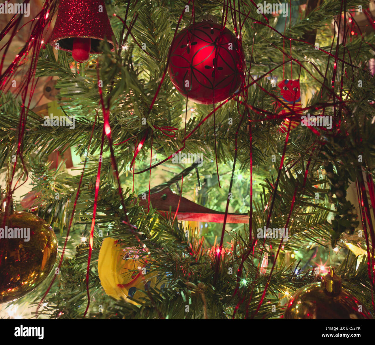 Italy, Christmas, Christmas tree Stock Photo - Alamy