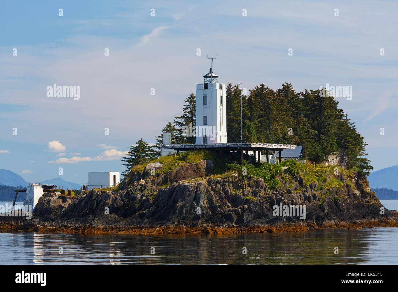 Five Finger Lighthouse, Frederick Sound, Tongass National Forest ...