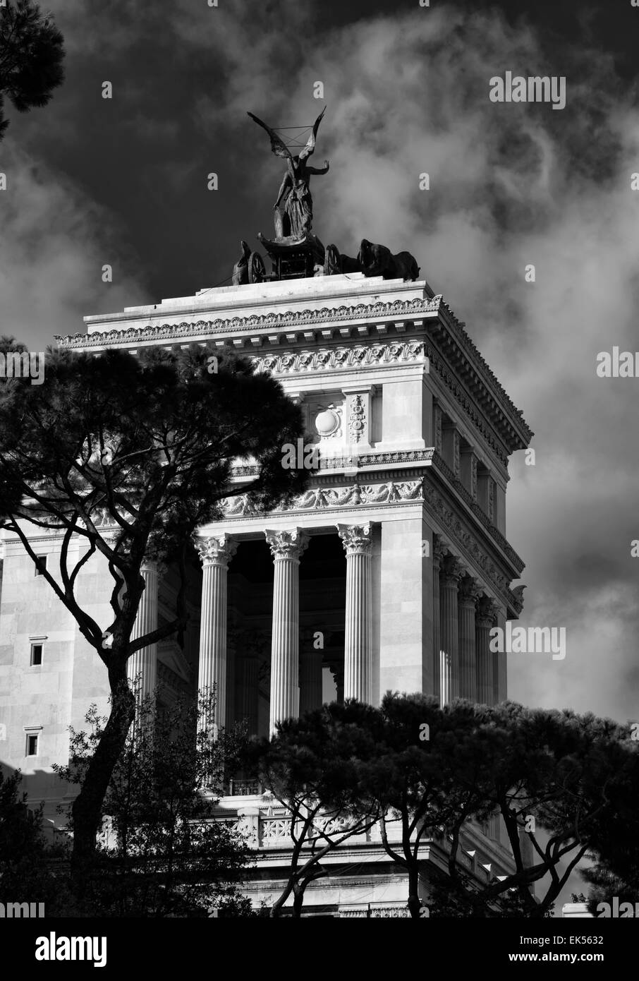 Italy, Rome, view of the Victorian Palace (Vittoriano Stock Photo - Alamy