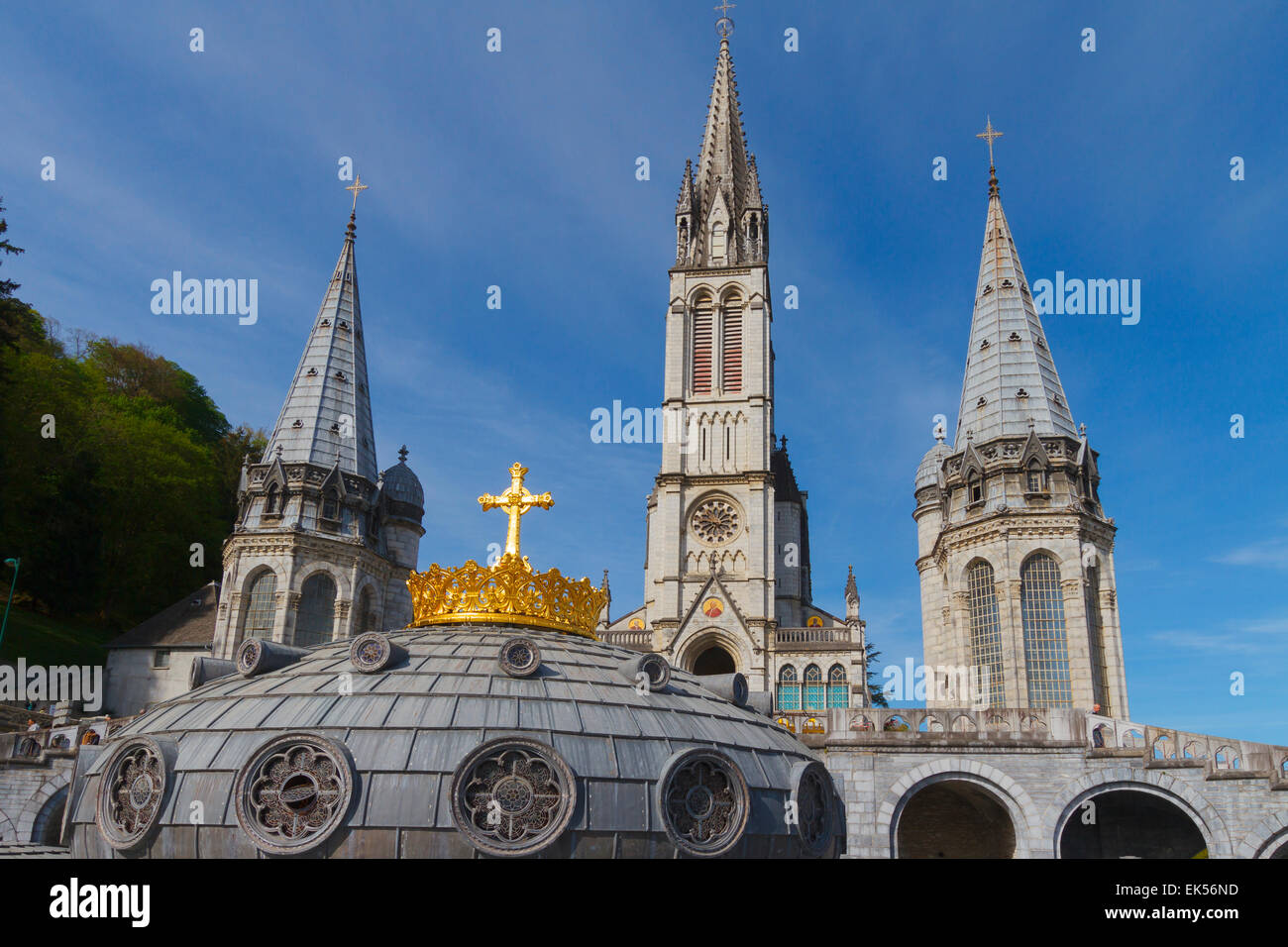 Lourdes pyrenees place pilgrimage hi-res stock photography and images ...