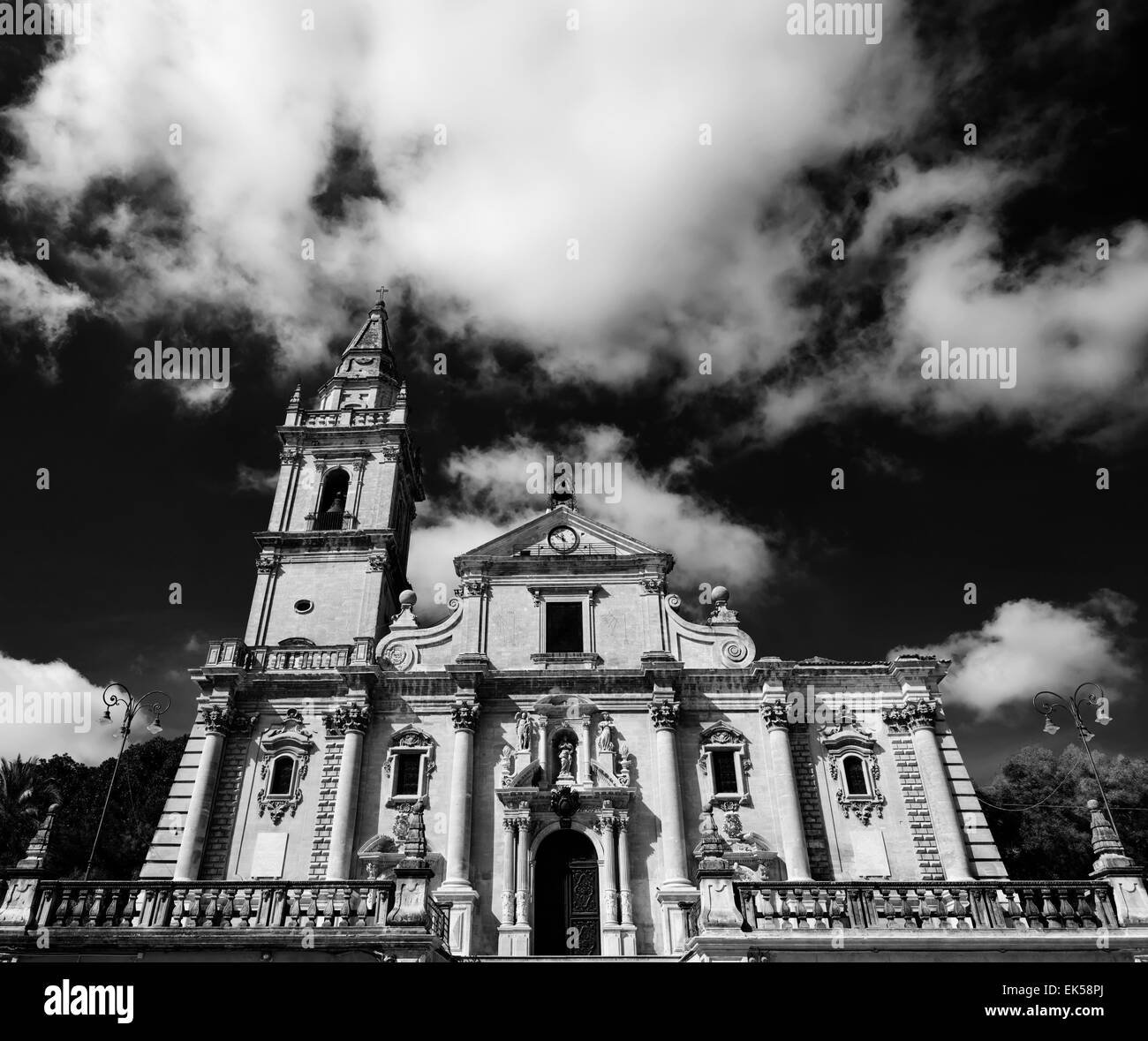 Rococo cathedral Black and White Stock Photos & Images - Alamy