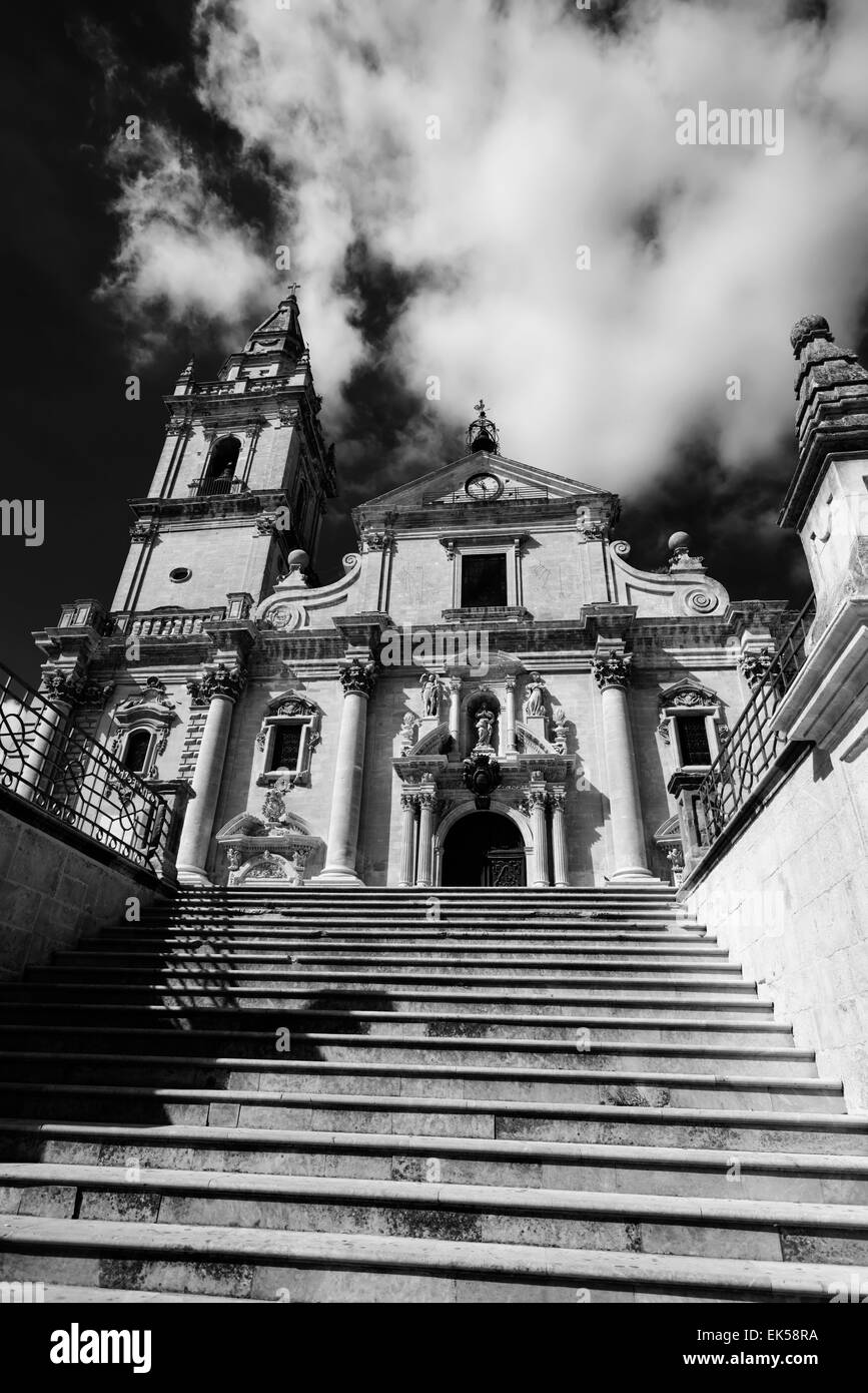 Rococo cathedral Black and White Stock Photos & Images - Alamy