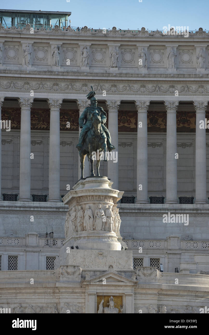 Italy, Rome, view of the Victorian Palace (Vittoriano Stock Photo - Alamy