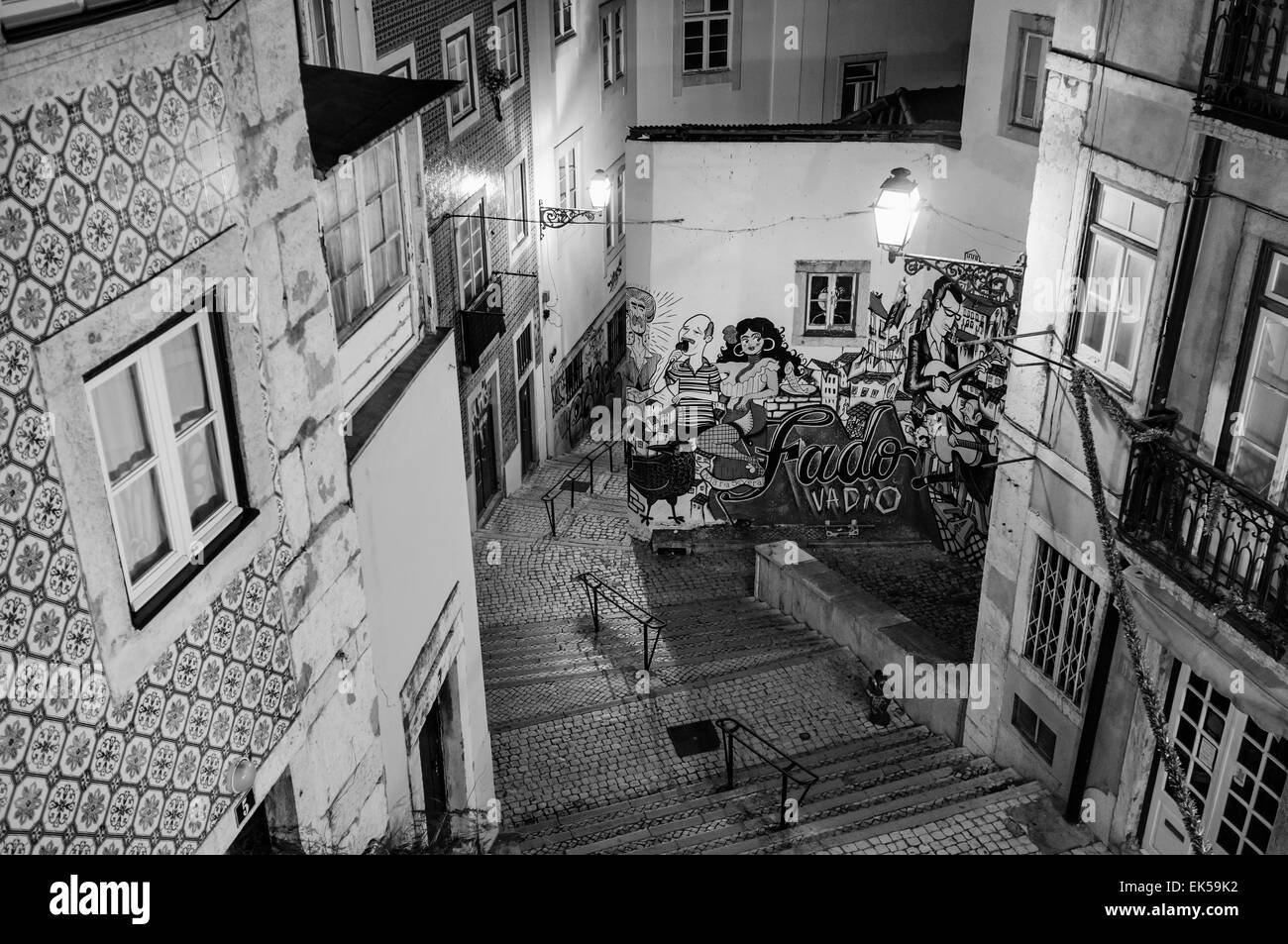 Portuguese street mural Black and White Stock Photos & Images - Alamy