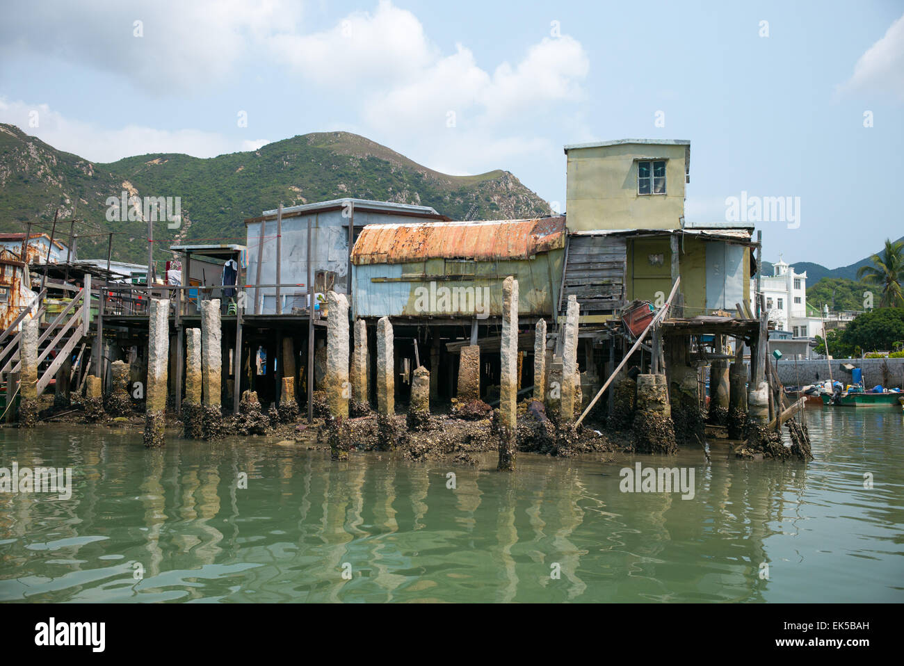 Tao O fishing village in Hong Kong Stock Photo - Alamy