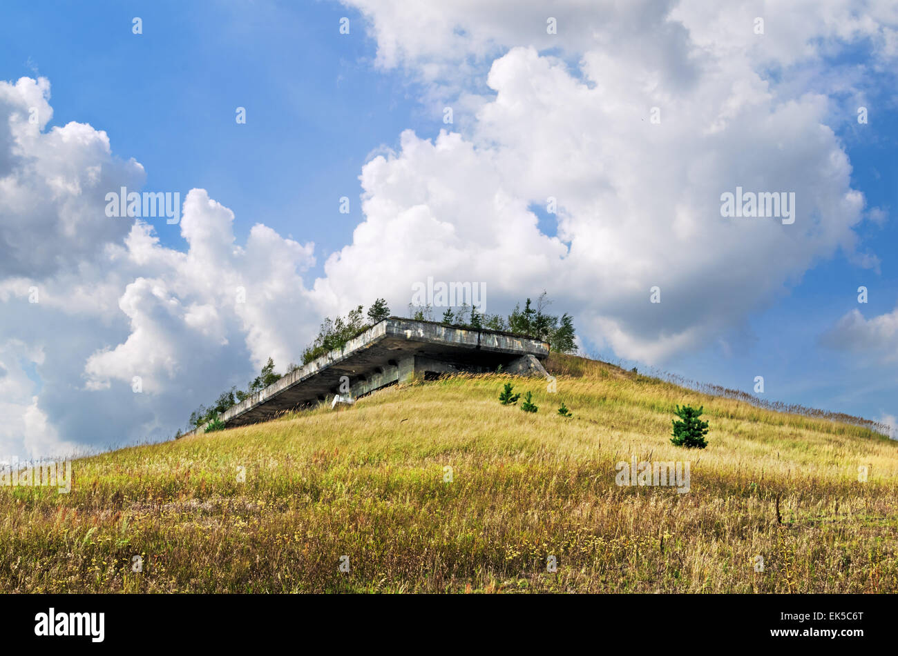 Command observation post on the former ground "Dretun"- "Abashin's ...