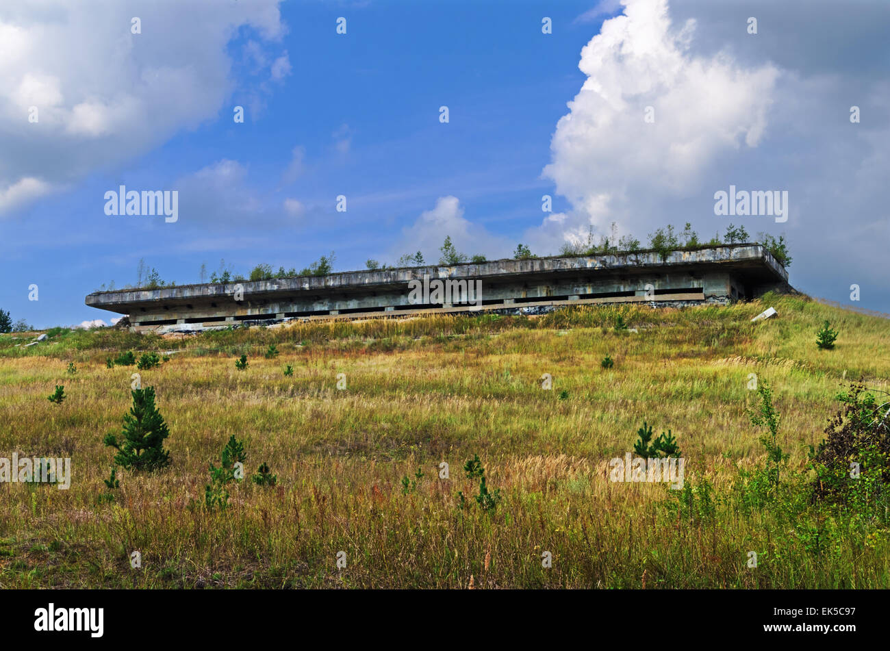 Command observation post on the former ground "Dretun"- "Abashin's ...