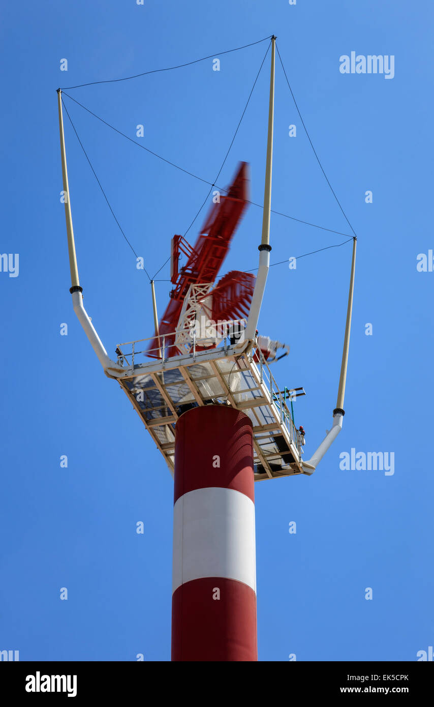 Italy, Naples International Airport, radar Stock Photo - Alamy