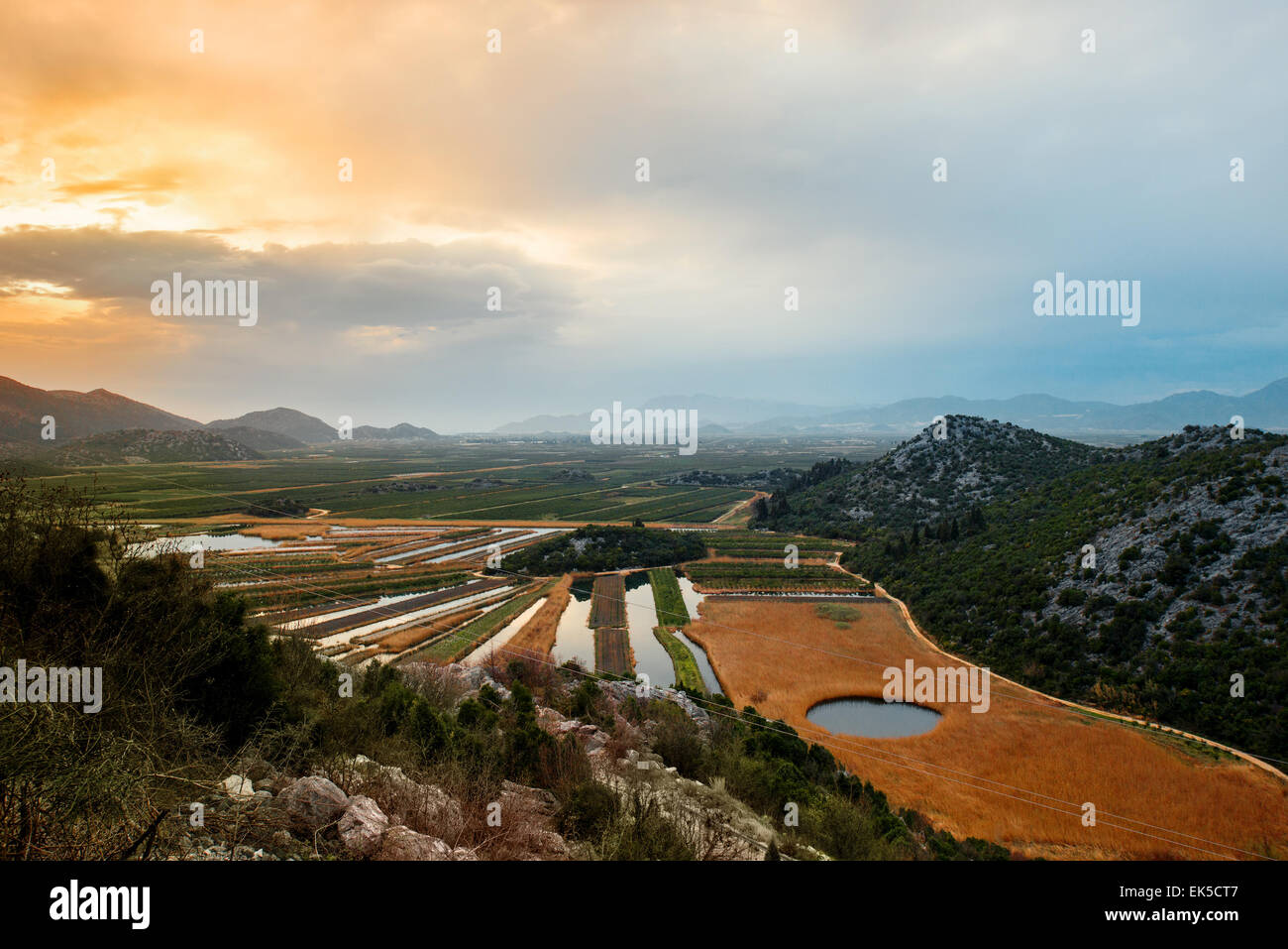 Balkan mountains view Stock Photo - Alamy
