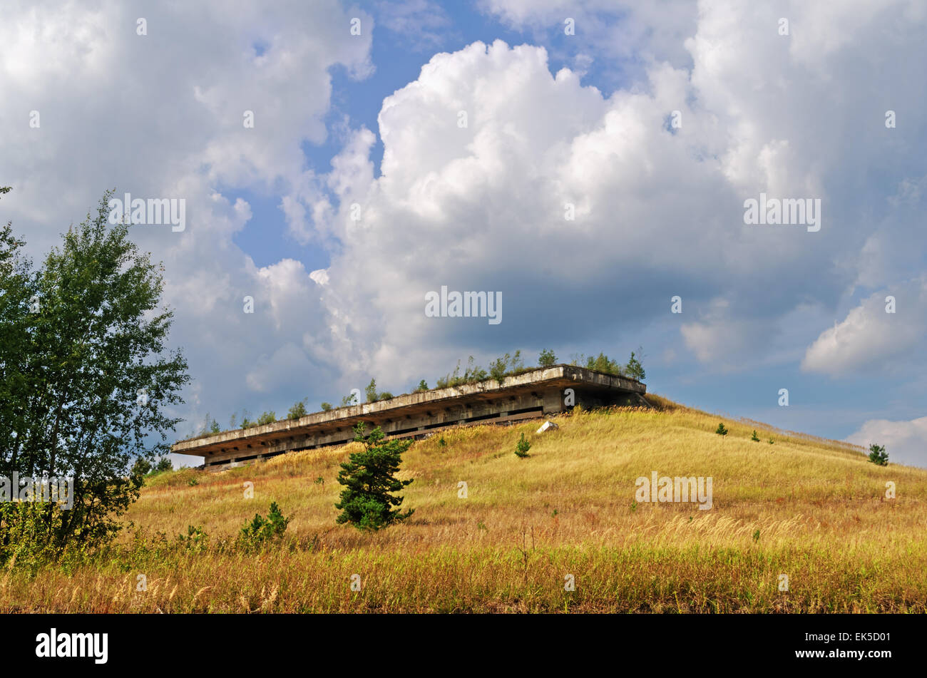 Command observation post on the former ground "Dretun"- "Abashin's ...