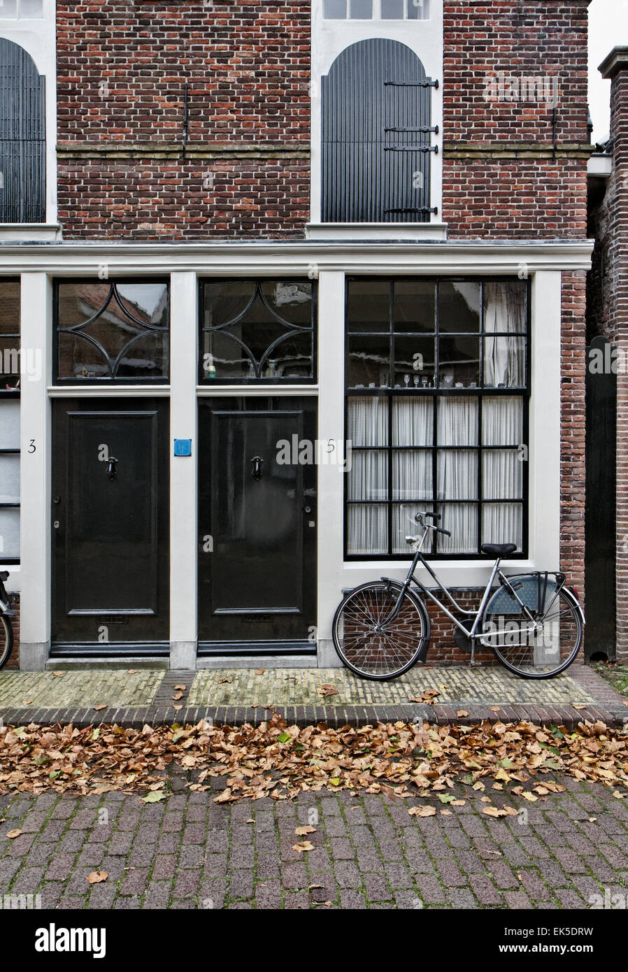 Holland, Edam village (Amsterdam), typical dutch stone house Stock ...