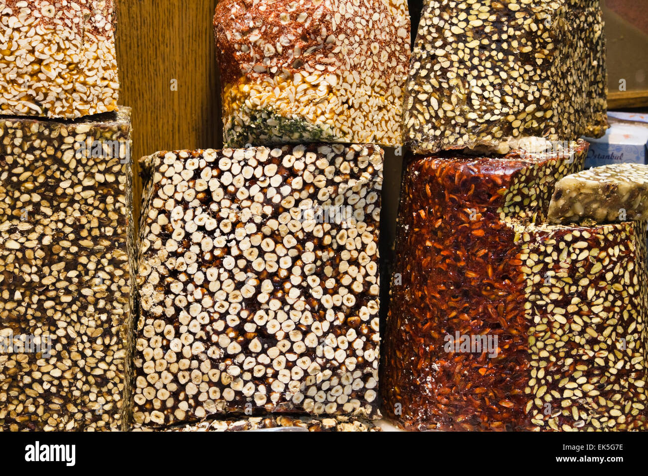 Turkish nougat hi-res stock photography and images - Alamy