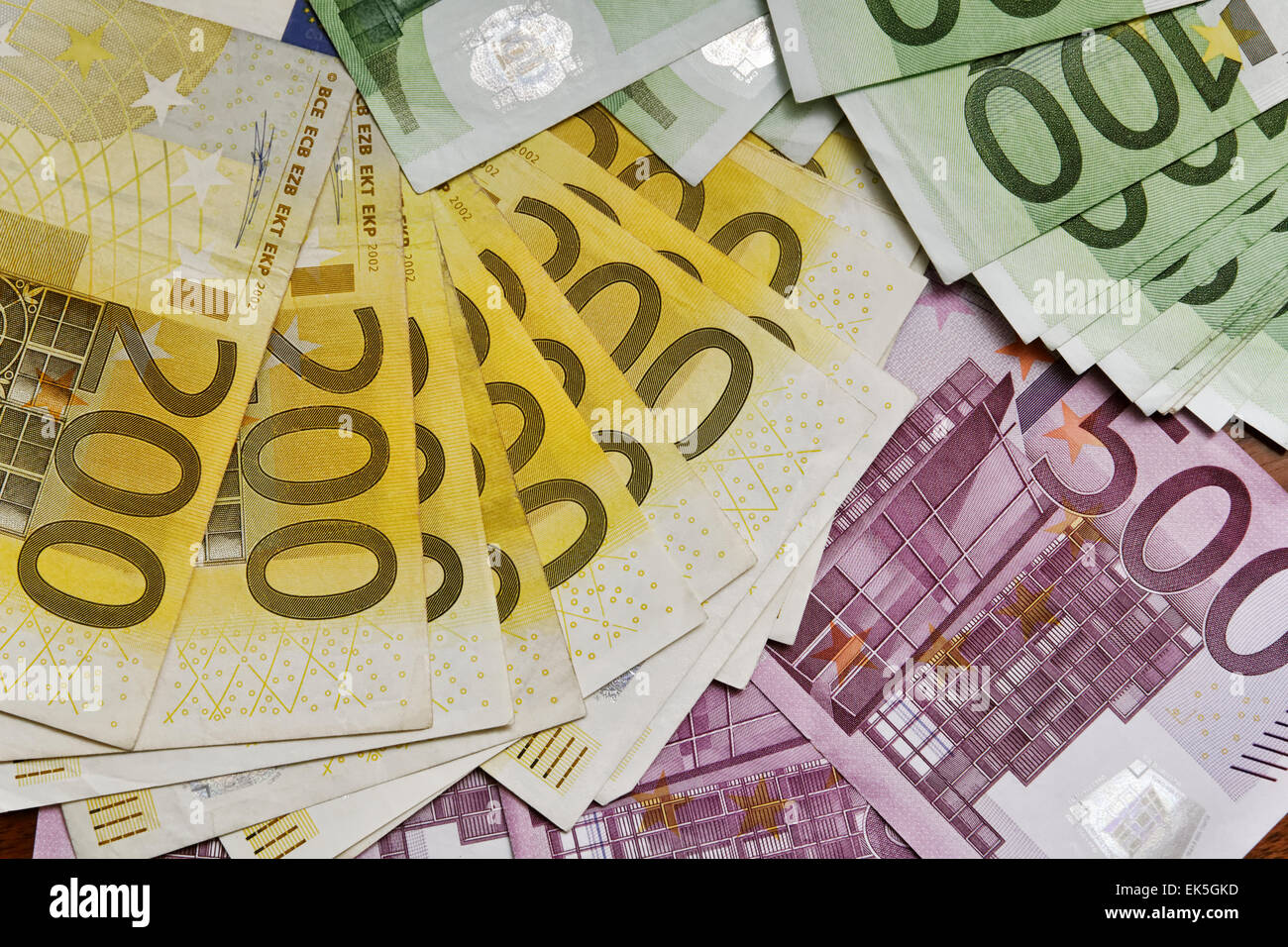 Euro bills, money Stock Photo - Alamy
