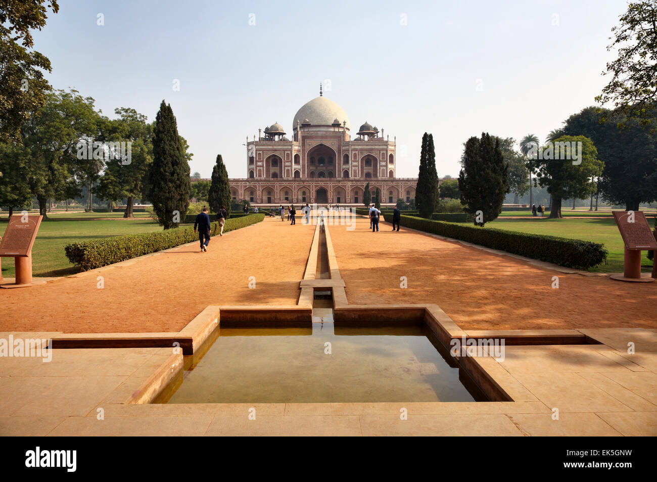 India, Delhi, Humayun's Tomb Palace, built by Hamida Banu Begun in 1565 ...