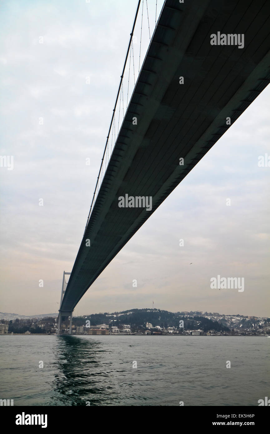 Turkey, Istanbul, Bosphorus Channel, Bosphorus Bridge Stock Photo - Alamy