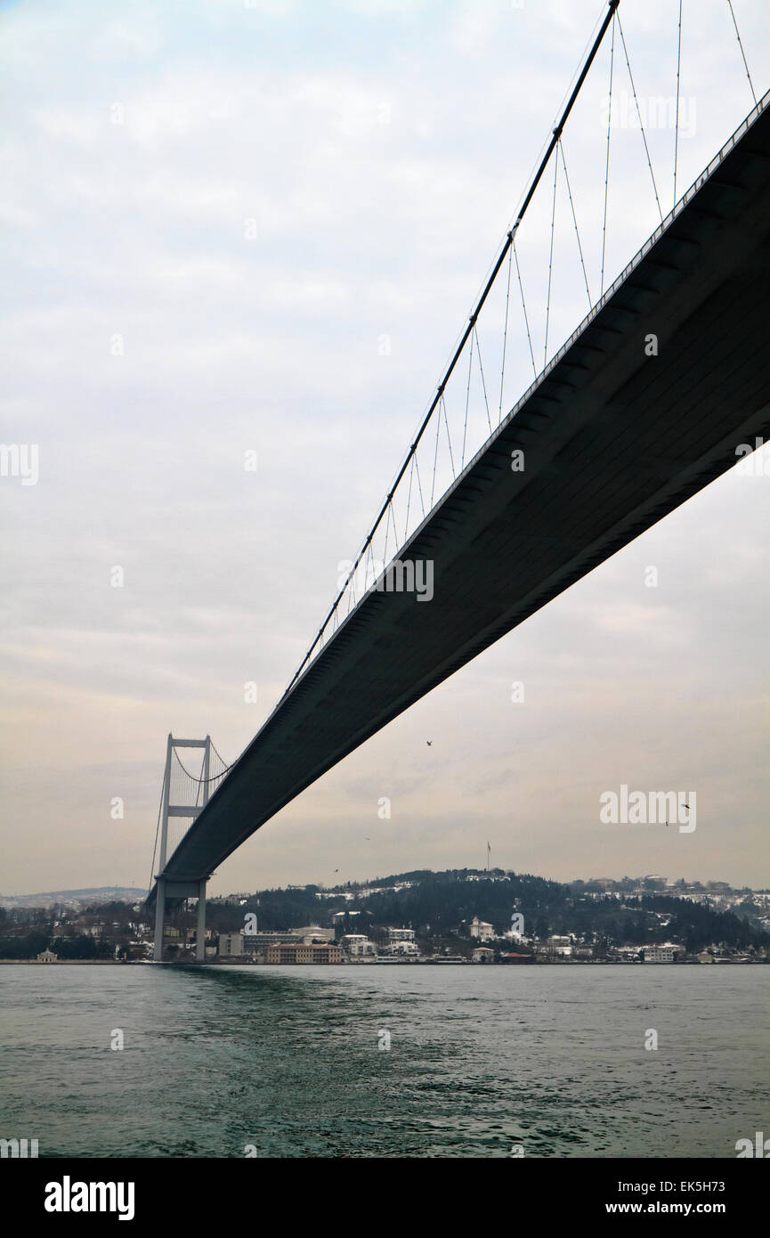 Turkey, Istanbul, Bosphorus Channel, Bosphorus Bridge Stock Photo - Alamy