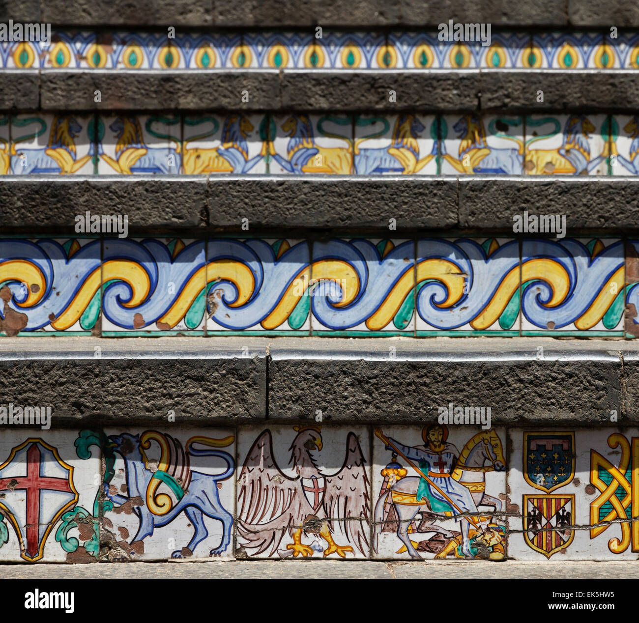 Italy, Sicily, Caltagirone (Catania Province), Santa Maria Del Monte ...