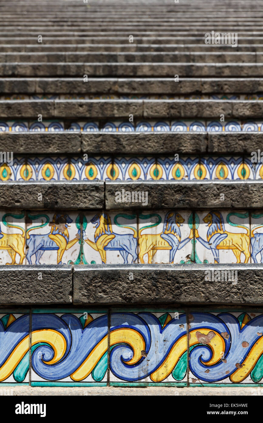 Italy, Sicily, Caltagirone (Catania Province), Santa Maria Del Monte ...